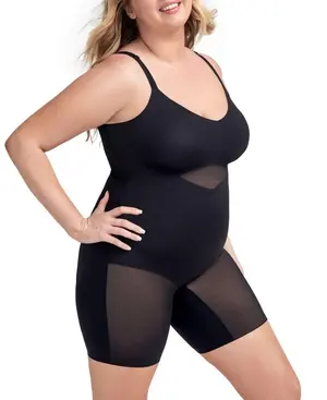 HONEYLOVE Superpower Mid-thigh Bodysuit - Runway