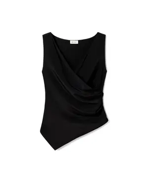 Lilysilk Elise V-neck Silk Crepe Top