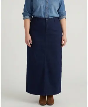 Universal Standard Maxi Denim Skirt