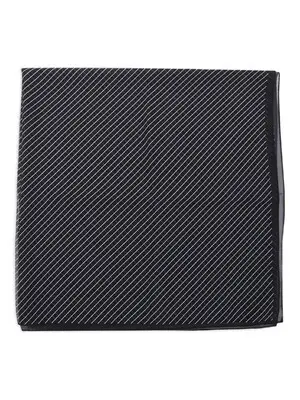 THE FRANKIE SHOP Marais Striped Foulard - Black