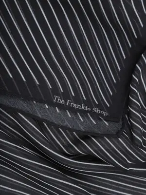 THE FRANKIE SHOP Marais Striped Foulard