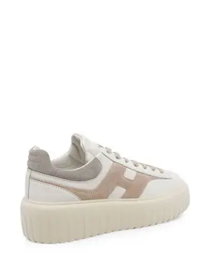 Hogan H-stripes Leather Sneakers