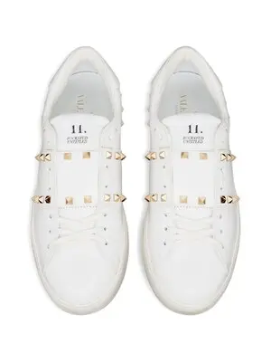 Valentino Garavani Rockstud Untitled Leather Sneakers