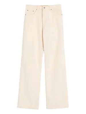 Valentino Garavani Denim Cotton Jeans - White