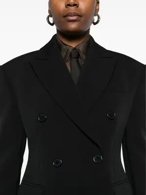 THE FRANKIE SHOP Doyer Double-breasted Blazer Jacket