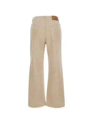 MARANT ETOILE Ruthie Cotton And Blend Trousers