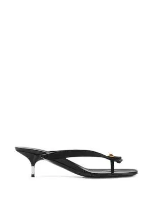 Versace Medusa Mini Heeled Sandals - Nero