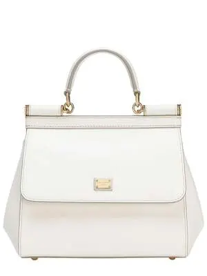Dolce & Gabbana Small Sicily Handbag In Dauphine Calfskin