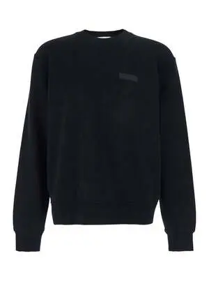 Givenchy Cotton Logo Patch Sweatshirt - Black