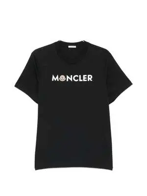 Moncler Cotton Short-sleeve T-shirt - Navy