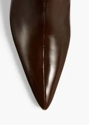Khaite Sybil Ankle Boot - Cacao