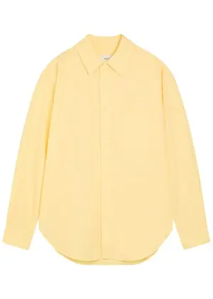 Matteau Cotton-poplin Shirt - Yellow