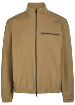 Moncler Fourioun Cotton-blend Track Jacket - Beige