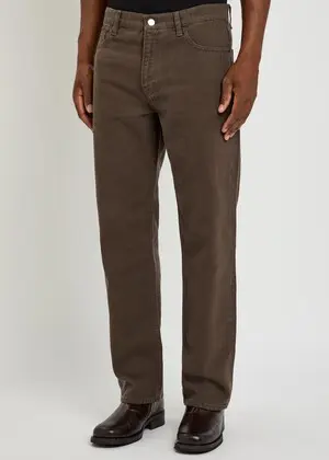 FRAME Relaxed Straight-leg Jeans