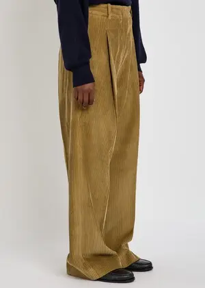 RÓHE Wide-leg Corduroy Trousers