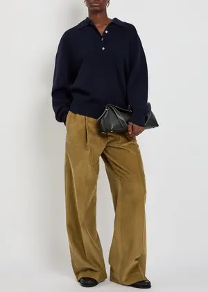 RÓHE Wide-leg Corduroy Trousers