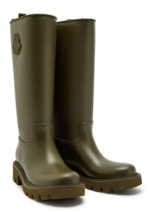 Moncler Kickstream High Rubber Wellington Boots