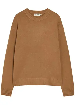 FRAME Cashmere Jumper - Camel