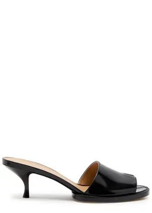 MAISON MARGIELA Tabi City Evening 55 Glossed Leather Mules