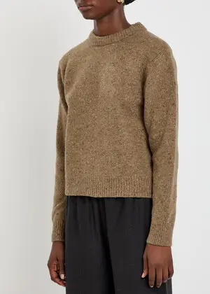 RÓHE Mouliné-knit Wool-blend Jumper