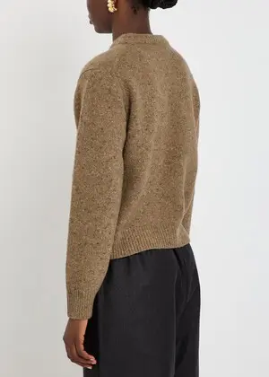 RÓHE Mouliné-knit Wool-blend Jumper