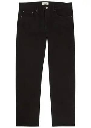 FRAME The Straight-leg Denim Jeans - Black