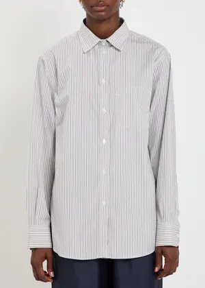 RÓHE Striped Cotton Shirt