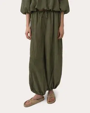 Simkhai Freya Crinkled Parachute Pants
