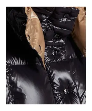 Moncler Parnaiba Hooded Long Down Jacket