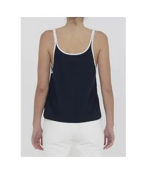 Celine Paris Cotton Jersey Tank Top