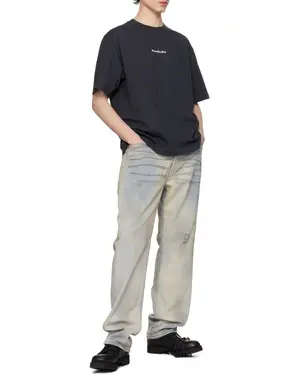 Acne Studios Logo Stamp Relaxed Fit T-shirt