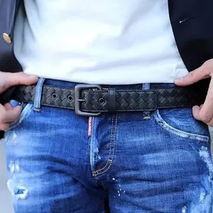 Bottega Veneta Intrecciato Leather Belt