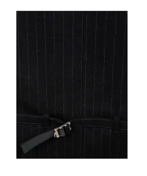 Sacai Striped Belted Trousers