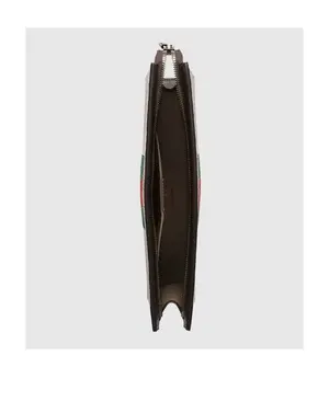 Gucci Web Gg Supreme Wash Bag
