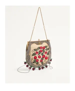 Valentino Garavani Embroidered Floral Handbag