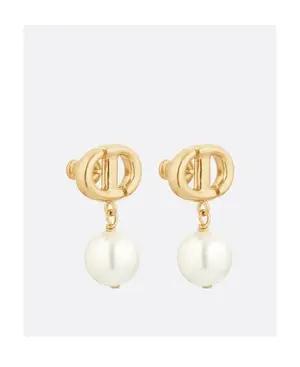 Dior Cd Navy Earrings
