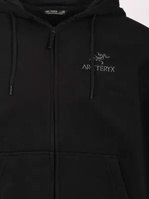 Arc'teryx Logo-embroidered Zip-up Hoodie