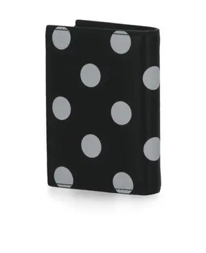 Comme Des Garçons Leather Double Fold Wallet
