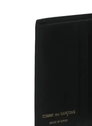 Comme Des Garçons Leather Double Fold Wallet