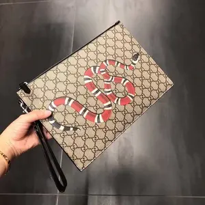 Gucci Gg Pouch With Kingsnake