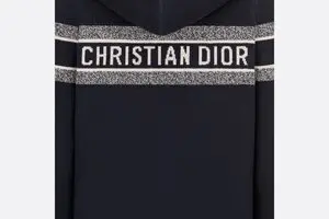 Dior Reversible Zipped Cardigan With Hood