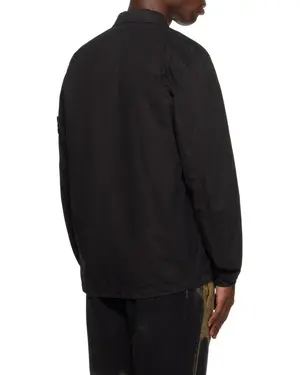 Stone Island Logo-patch Shirt Jacket