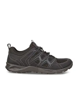 Ecco Laced Sneakers - Black