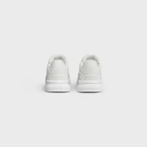 Celine Runner Sneaker In Calfskin, Suede Calfskin And Mesh