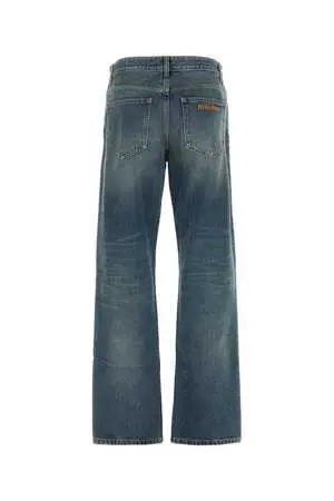 Miu Miu Low-rise Five-pocket Jeans - Navy Blue