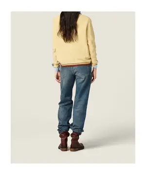 Miu Miu Low-rise Five-pocket Jeans - Navy Blue