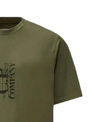 C.P. COMPANY Short-sleeved T-shirt - Green