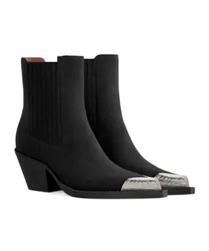 Paris Texas Dallas Embellished Toe Ankle Boot 60