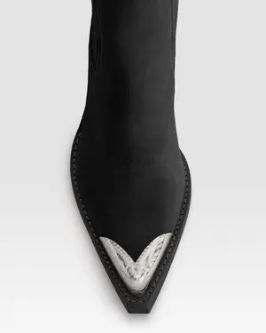 Paris Texas Dallas Embellished Toe Ankle Boot 60