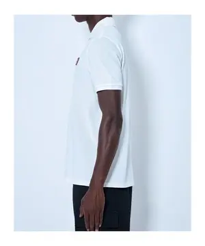 Moncler Logo Patch Piquet Polo Shirt